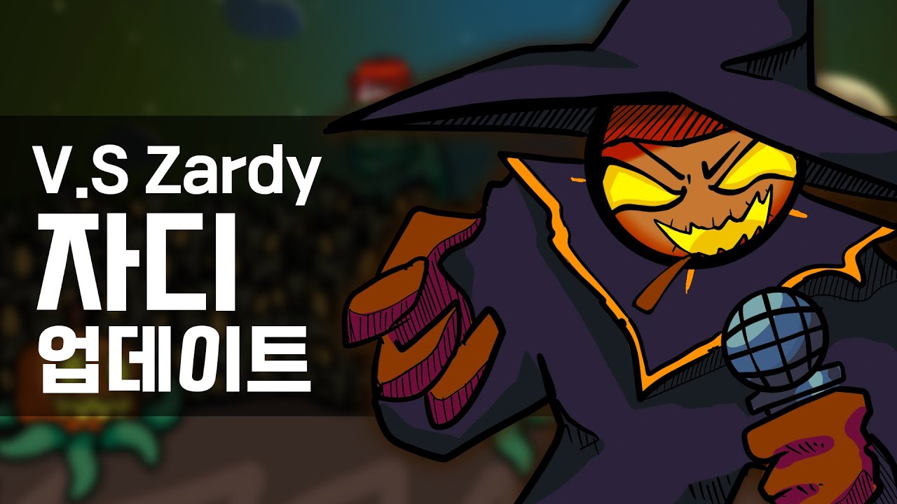 프라이데이 나이트 펑킨 자디 업데이트 /FNF Zardy Update - YouTube