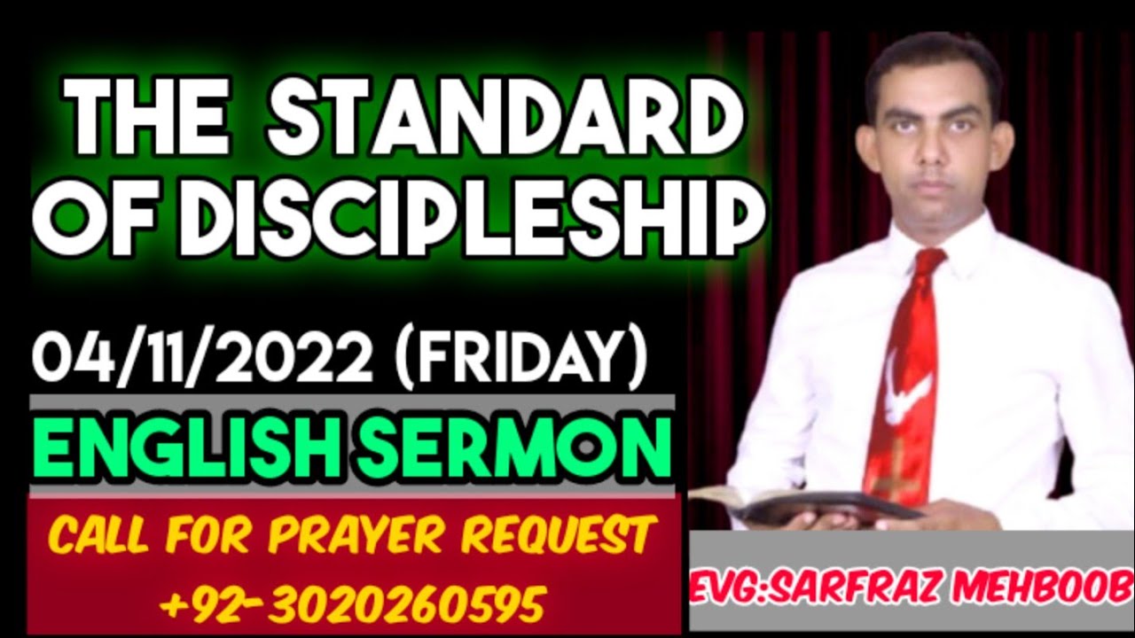 Pain of Jesus,The Standard Of Discipleship, - YouTube