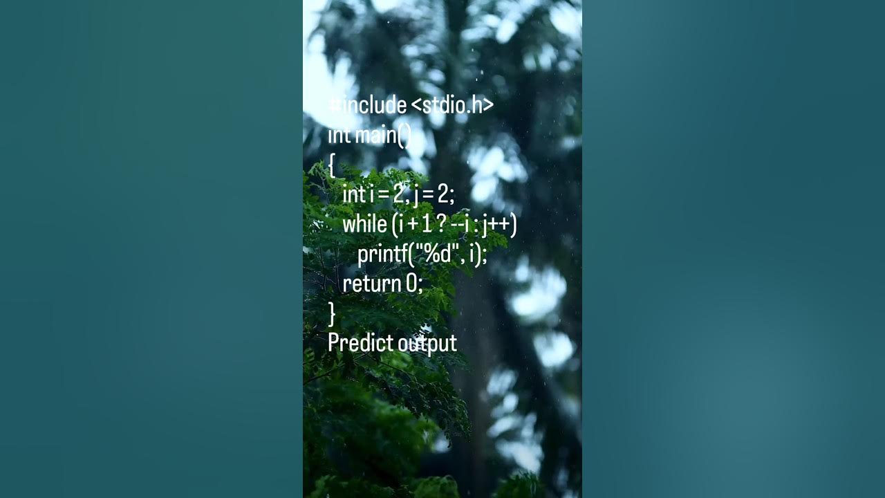 𝐏𝐫𝐞𝐝𝐢𝐜𝐭 𝐎𝐮𝐭𝐩𝐮𝐭 #cprogramming #language #codes #JavaScript #string # ... 𝐏𝐫𝐞𝐝𝐢𝐜𝐭 𝐎𝐮𝐭𝐩𝐮𝐭 #cprogramming #language #codes #JavaScript #string # ...