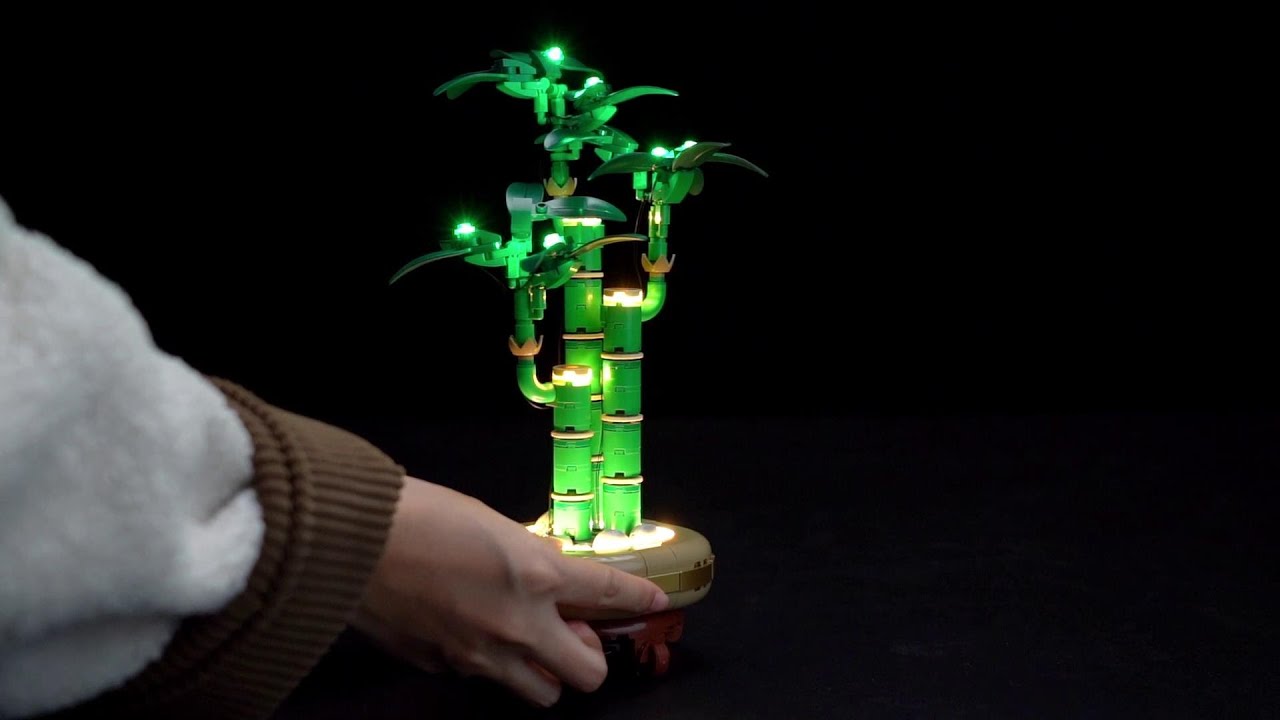 BrickBling Light Kit for LEGO The Botanical Collection Lucky Bamboo ...