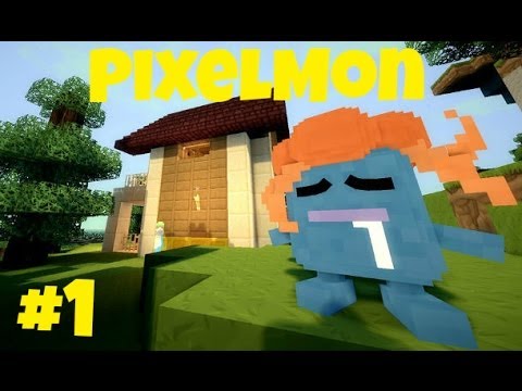 Minecraft:SOLO PIXELMON #1 - I Found A Pokemon Center! (Minecraft ...