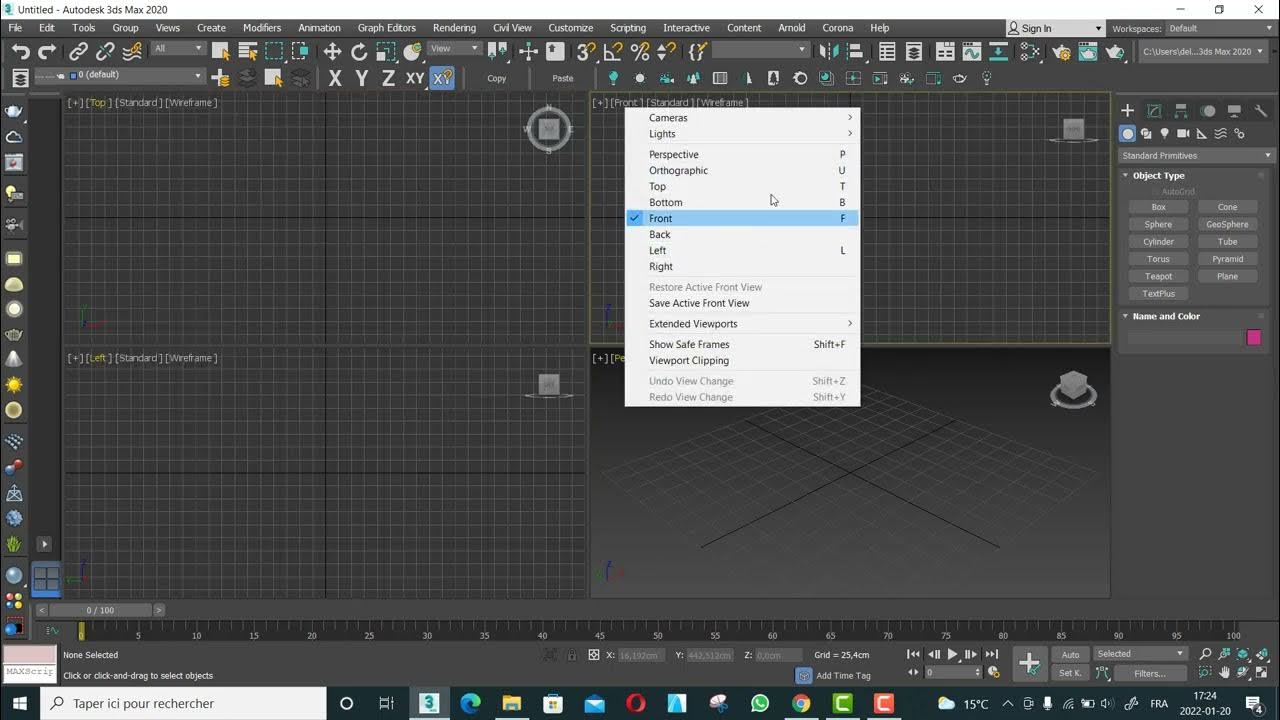 2 Interface 3Ds Max Vray - YouTube
