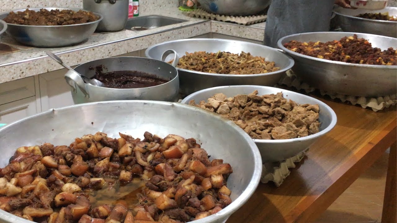 MASASARAP NA HANDA SA PROBINSYA NG CAVITE | COOKING FOR WEDDING ...
