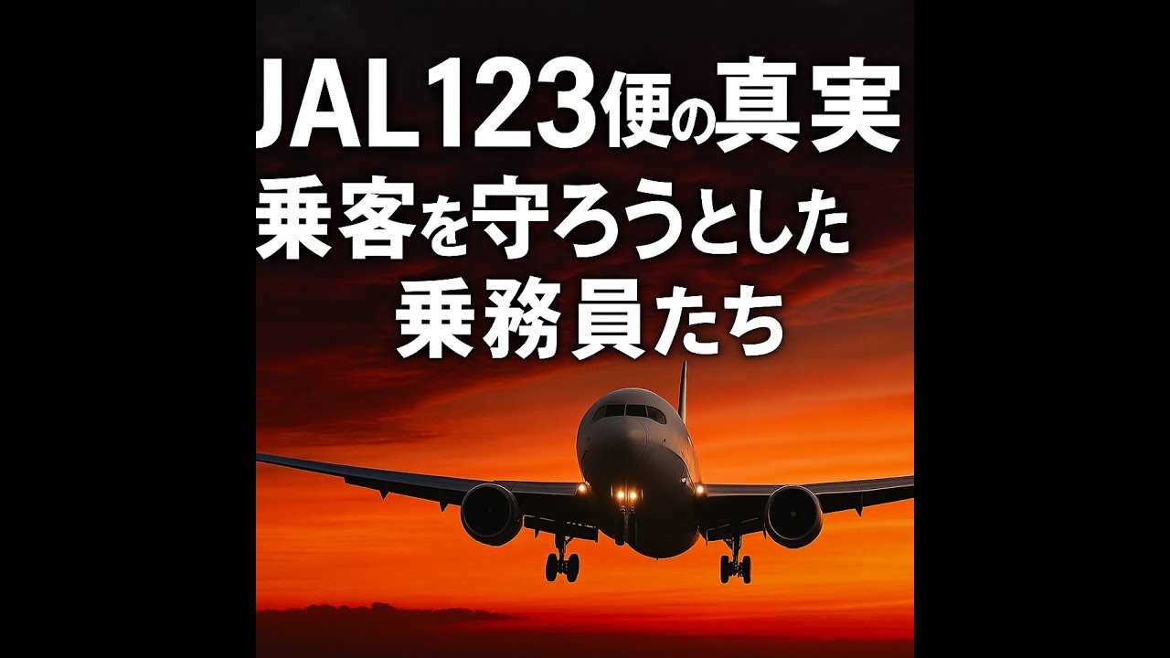 「JAL123便の真実｜最後まで乗客を守ろうとした乗務員たちの誇り」 - YouTube