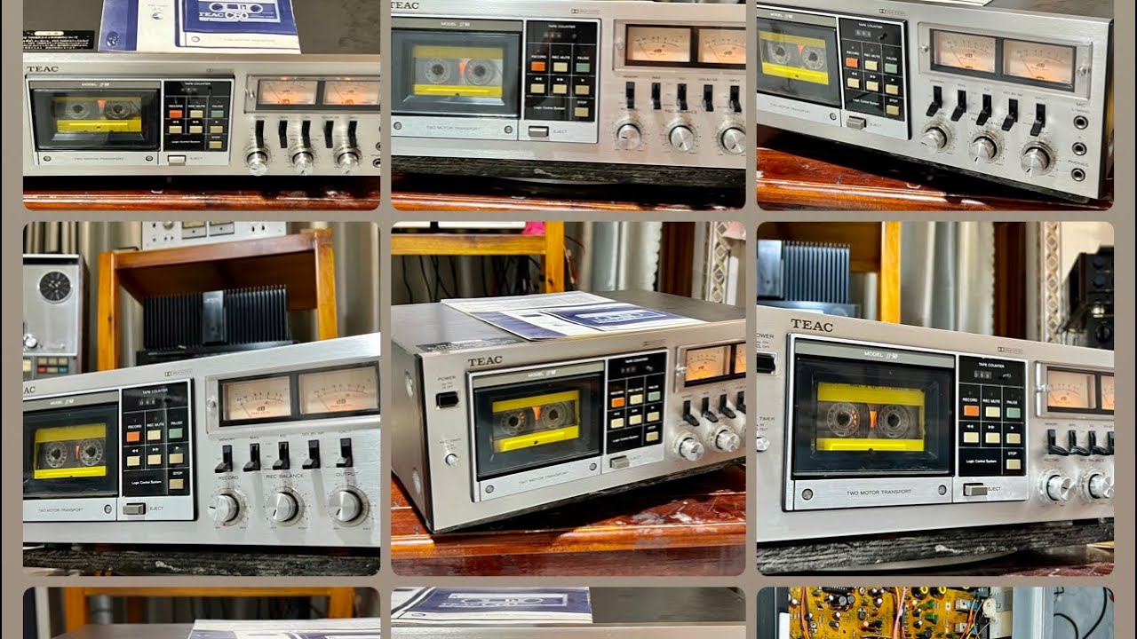 Đầu câm Teac ff 50 chất âm tựa đầu cối máy đẹp nặng 13kg thâu phát tốt ...