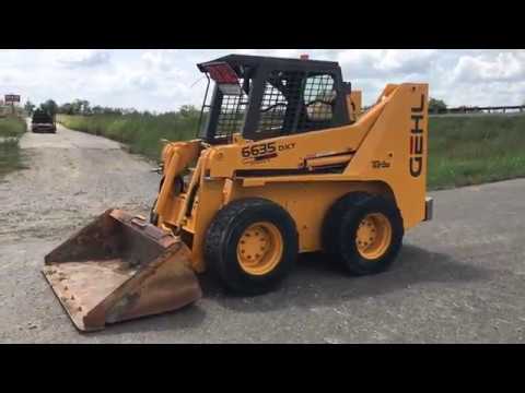 2001 Gehl 6635 DXT II Skid Steer Loader For Sale - YouTube