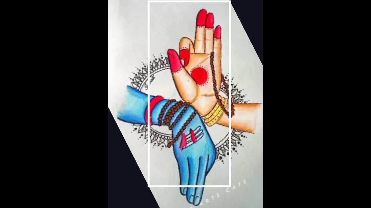 Shiv Parvati hand pencil sketch drawing 🙏👍 - YouTube