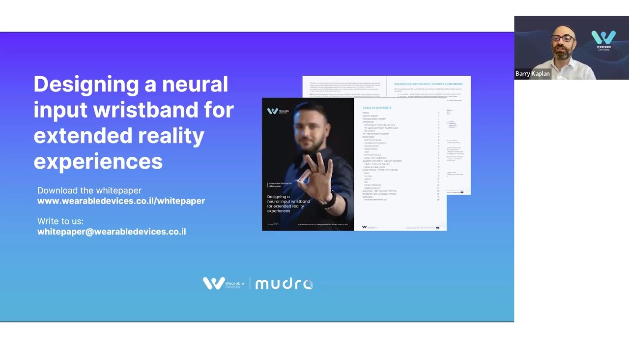Wearable Devices: Designing a Neural Input Wristband for XR Experiences ...