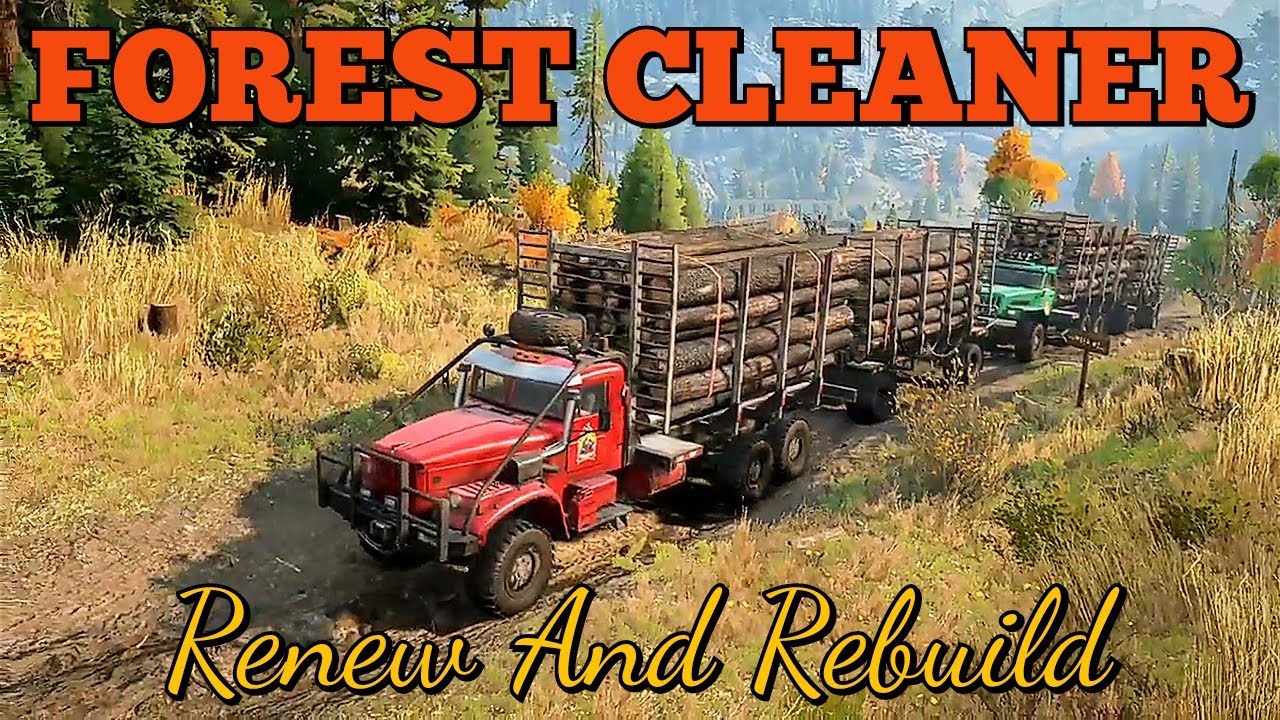 Forest Cleaner Contract | SnowRunner Season 9 - YouTube