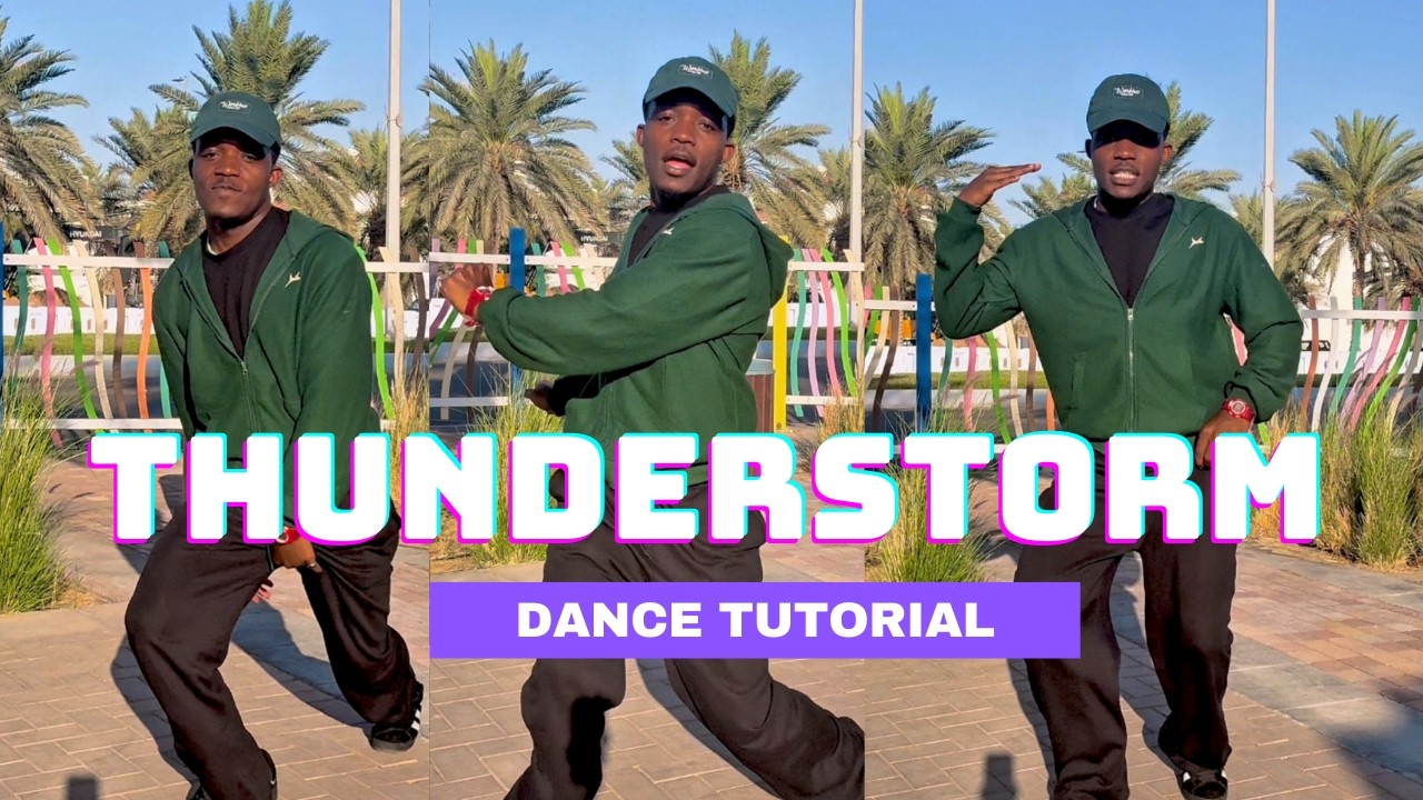 MELLOW & SLEAZY, BENZOO - THUNDERSTORM AMAPIANO DANCE TUTORIAL ...