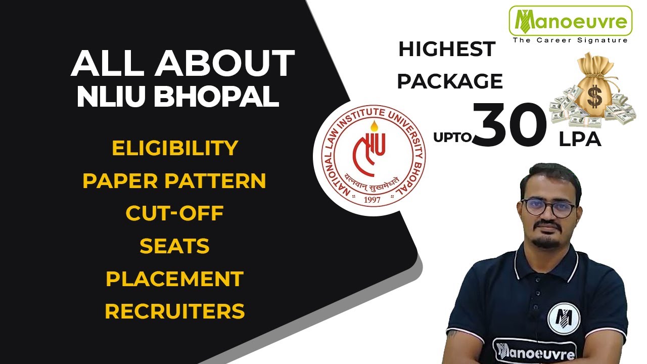 CLAT - ALL ABOUT NLIU BHOPAL (NLIU) - ELIGIBILITY | CUT - OFF | SEATS ...