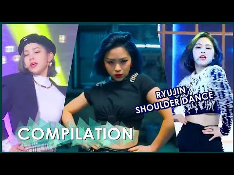ITZY Ryujin - Shoulder Dance Compilation (WANNABE) - YouTube