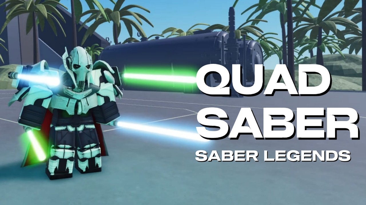 QUAD SABER (and other updates!) in SABER LEGENDS! - Roblox - YouTube