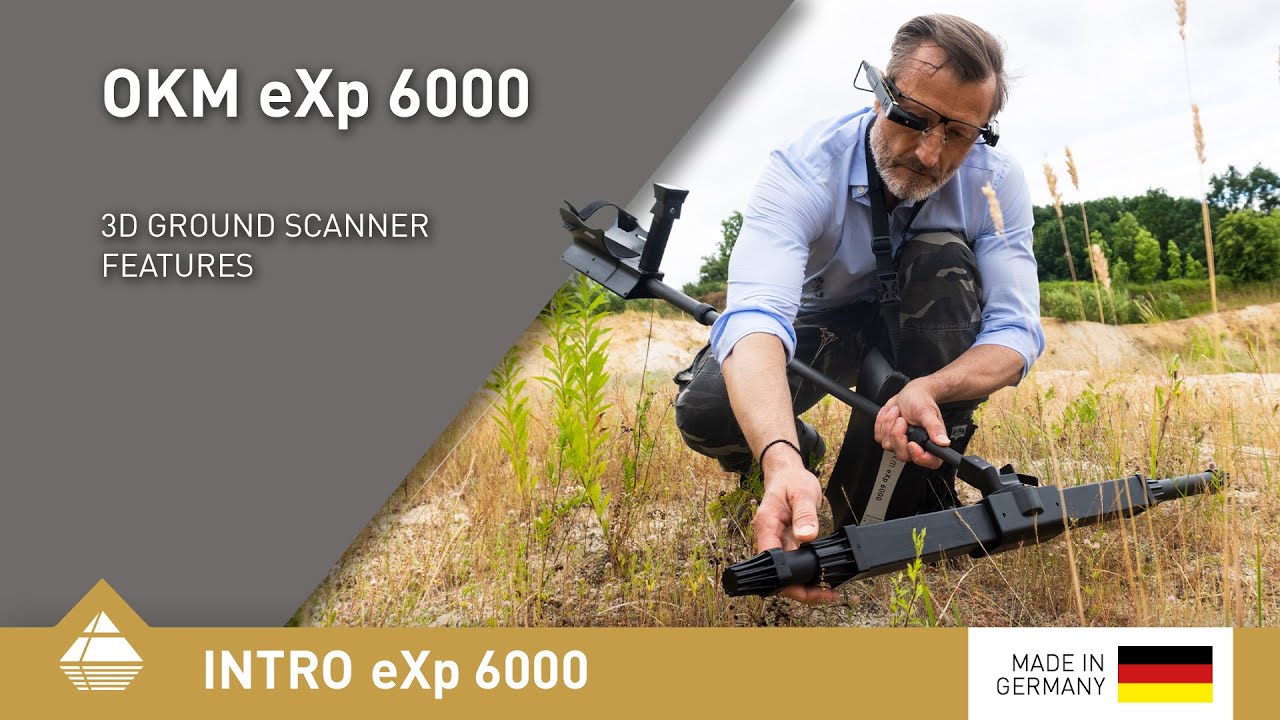 3D Ground Scanner 💡 OKM eXp 6000 [2021] Features - YouTube