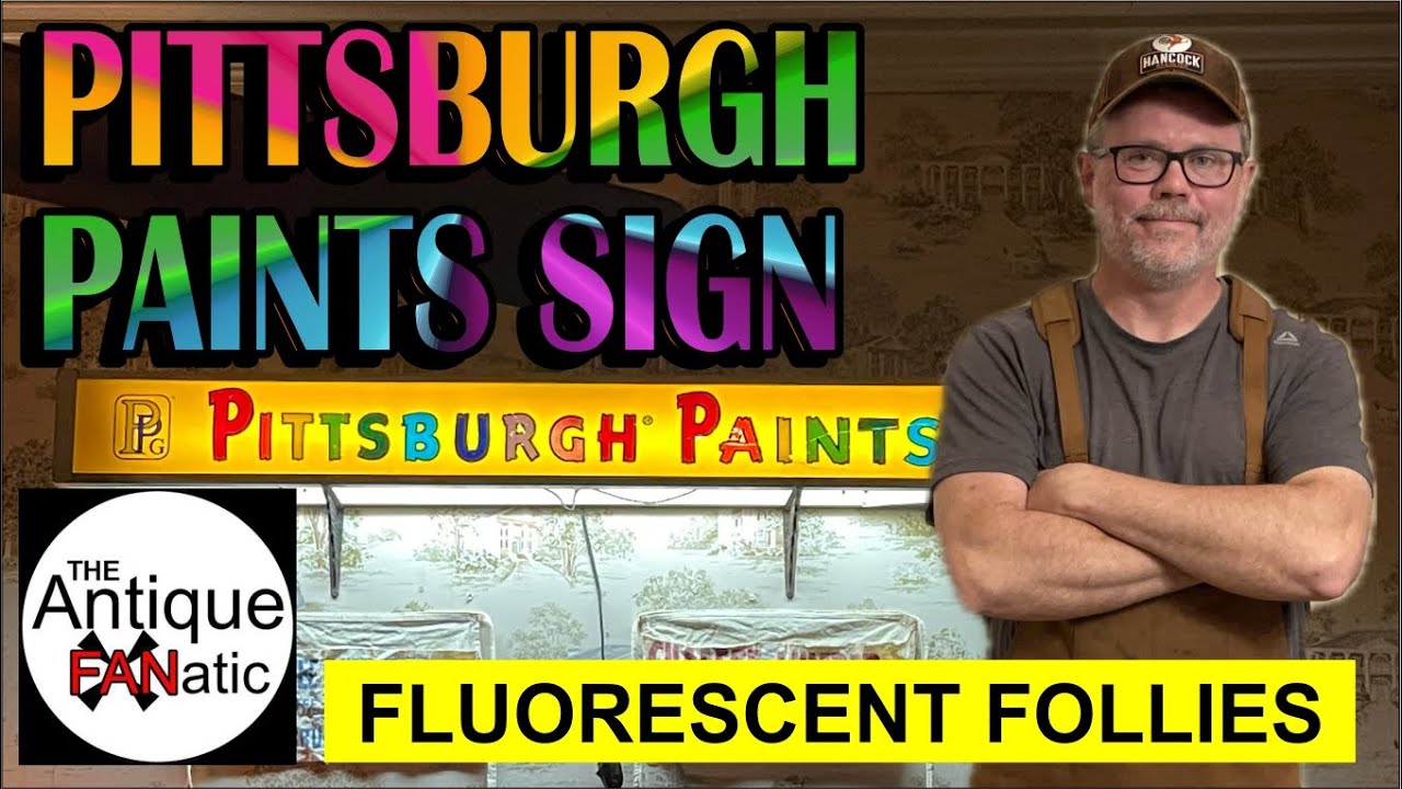 Vintage Advertisement: Fluorescent Pittsburgh Paint Sign from the 1940 ...