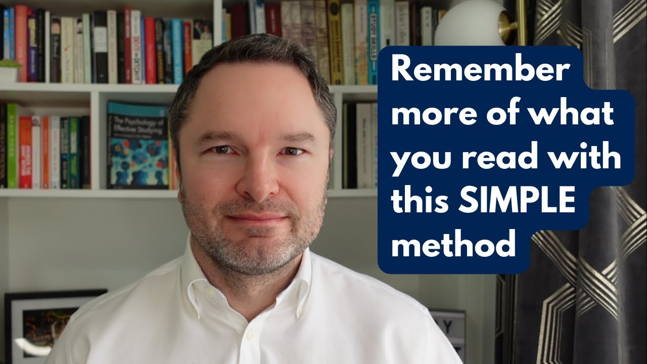 How To Remember More Of What You Read YouTube How To Remember More Of What You Read YouTube
