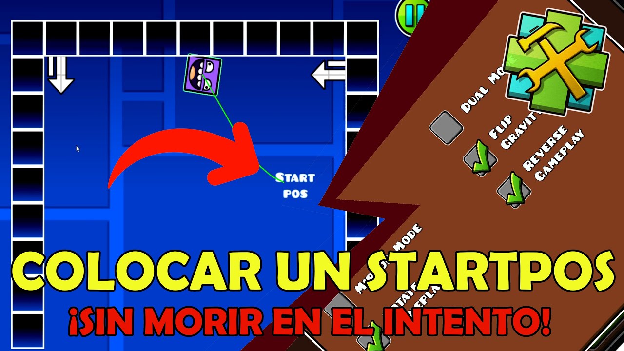 Cómo colocar un StartPos entre Arrows Triggers correctamente | Geometry ...