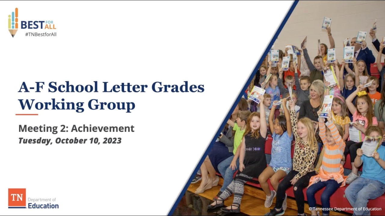 School Letter Grades Working Group Meeting 2 - YouTube