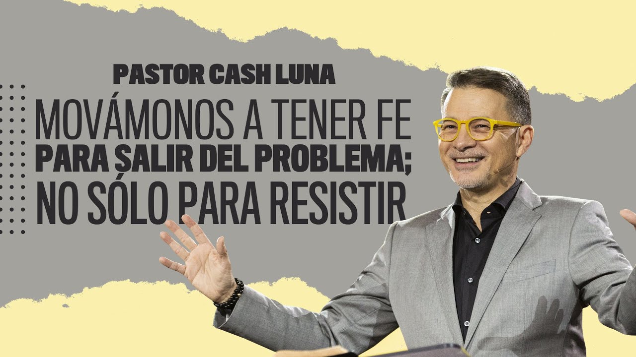 Movámonos a tener fe para salir del problema; no sólo para resistir ...