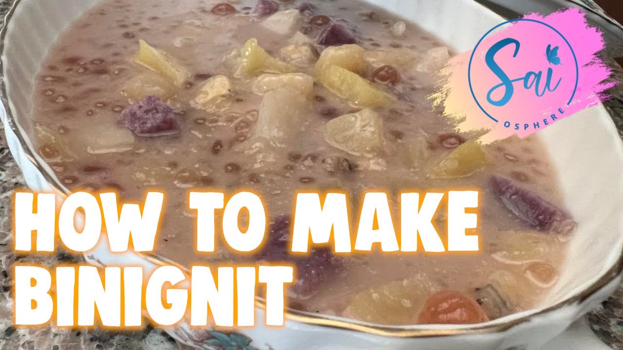 How to Make Binignit - YouTube