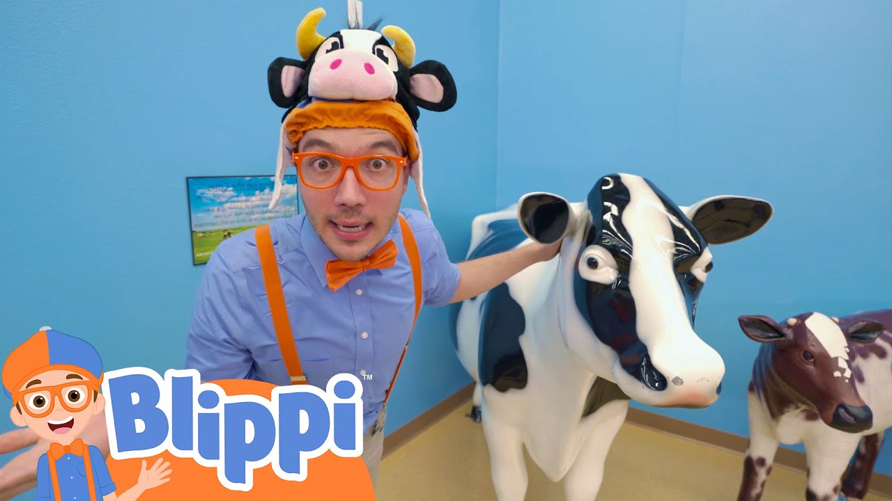 Blippi Learns Animals and Dinosaurs at the Childrens Museum! | Fun and ...