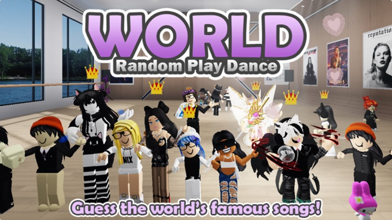 A Super-Fun Dancing Game On Roblox! | World Random Play Dance - YouTube