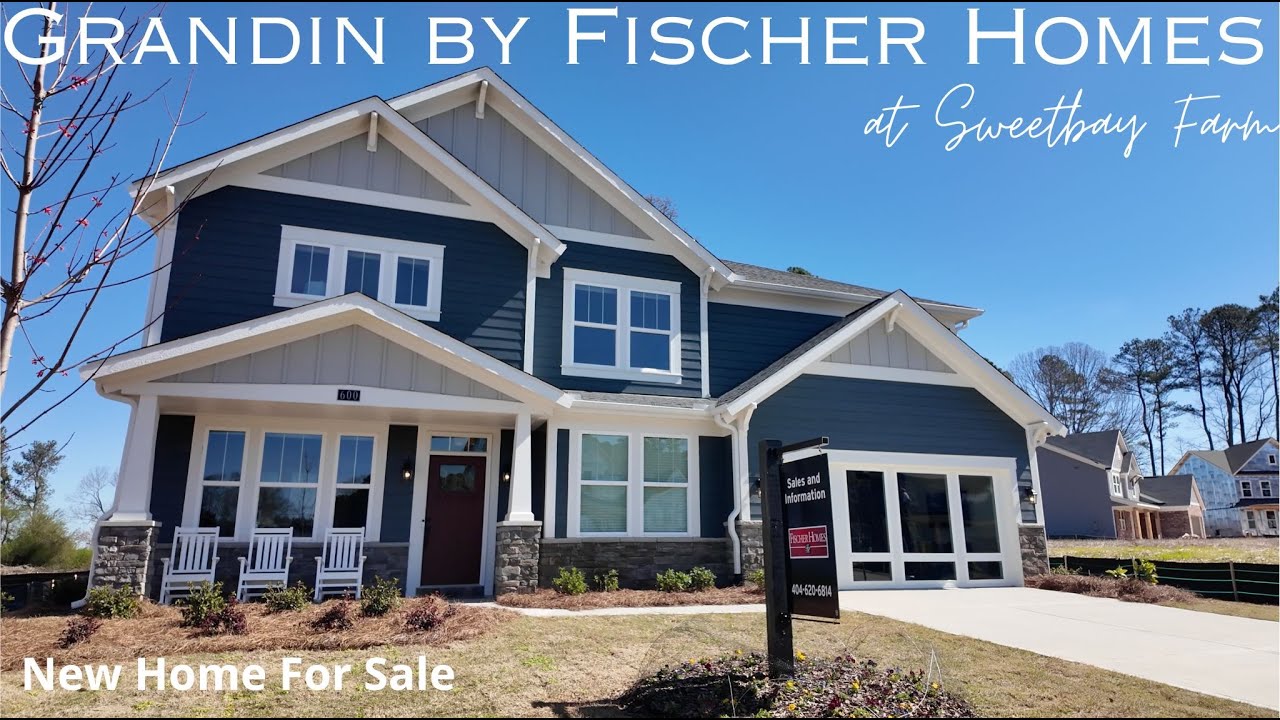Fischer Homes Grandin Plan | 4 Bedrooms | 3 Bath | Sweetbay Farm |Model ...