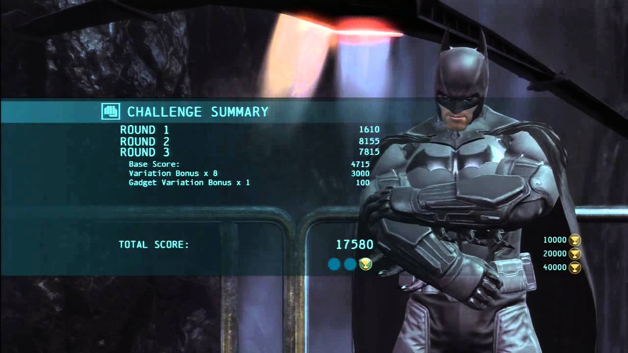 Batman Arkham Origins Combat Challenge room- Intensive Training (Batman ...