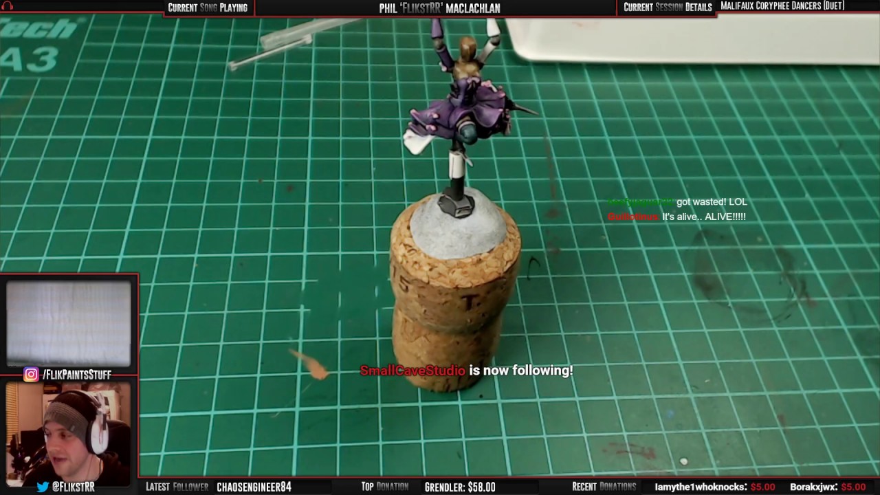 Malifaux Coryphee Duet & road to 500! #miniatures #figurines #painting ...