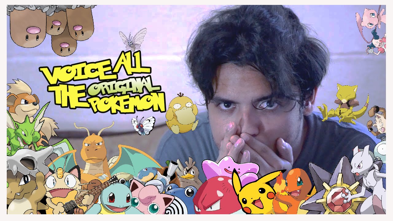 Voice ALL the Original First POKEMON | IMPRESSIONS CHALLENGE!! (Spanish ...