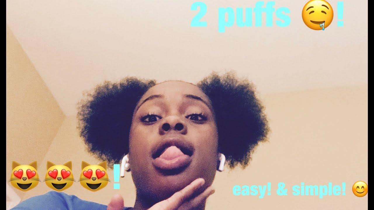 2 puffs 🥰! (easy simple style) . - YouTube