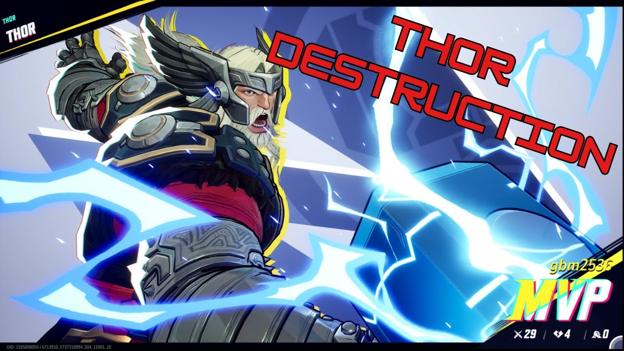 Thor Destruction - Marvel Rivals - YouTube