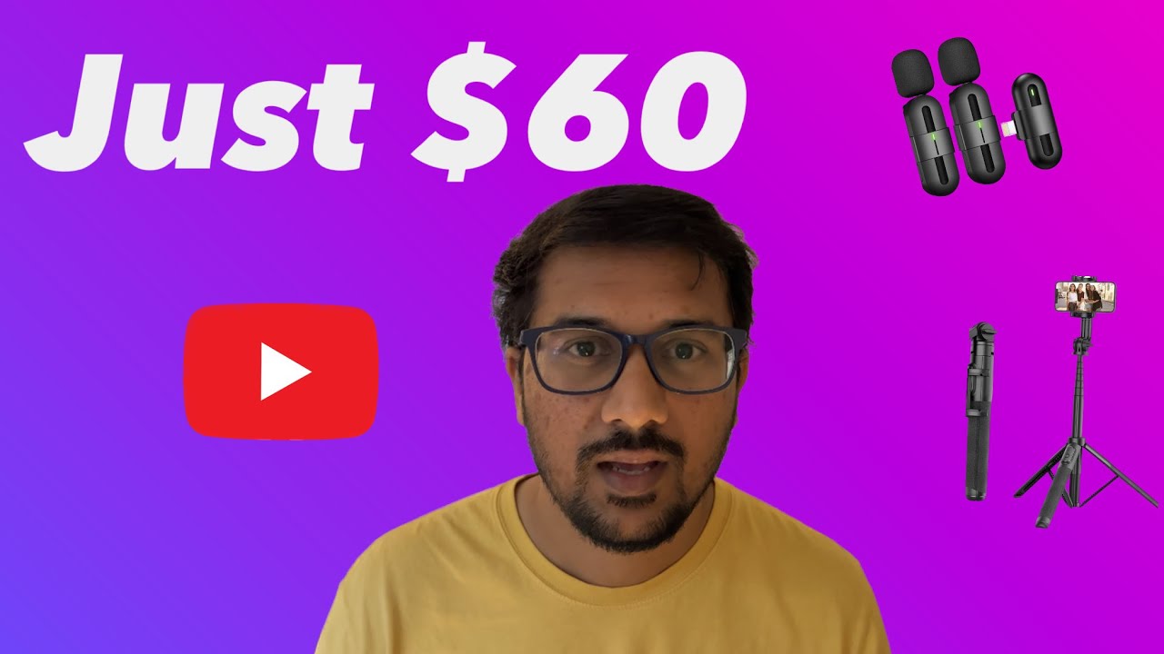 Best Budget Gear for YouTube Beginner - YouTube