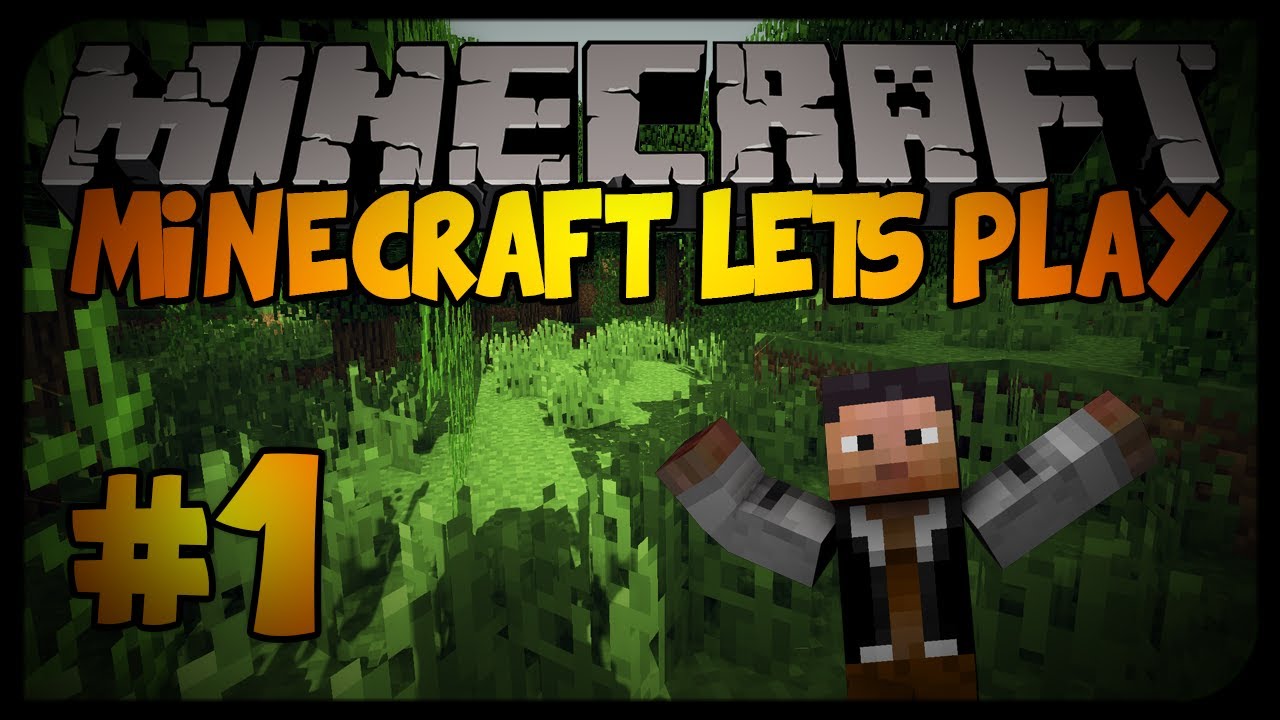 Let's Play Minecraft Episode 1 Let it begin! - YouTube