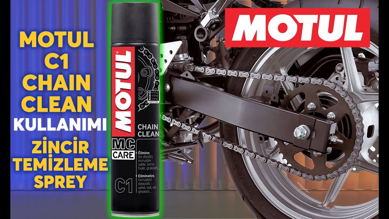Motul C1 Chain Clean: Motosiklet Zincir Temizliği İçin En İyi Çözüm ...