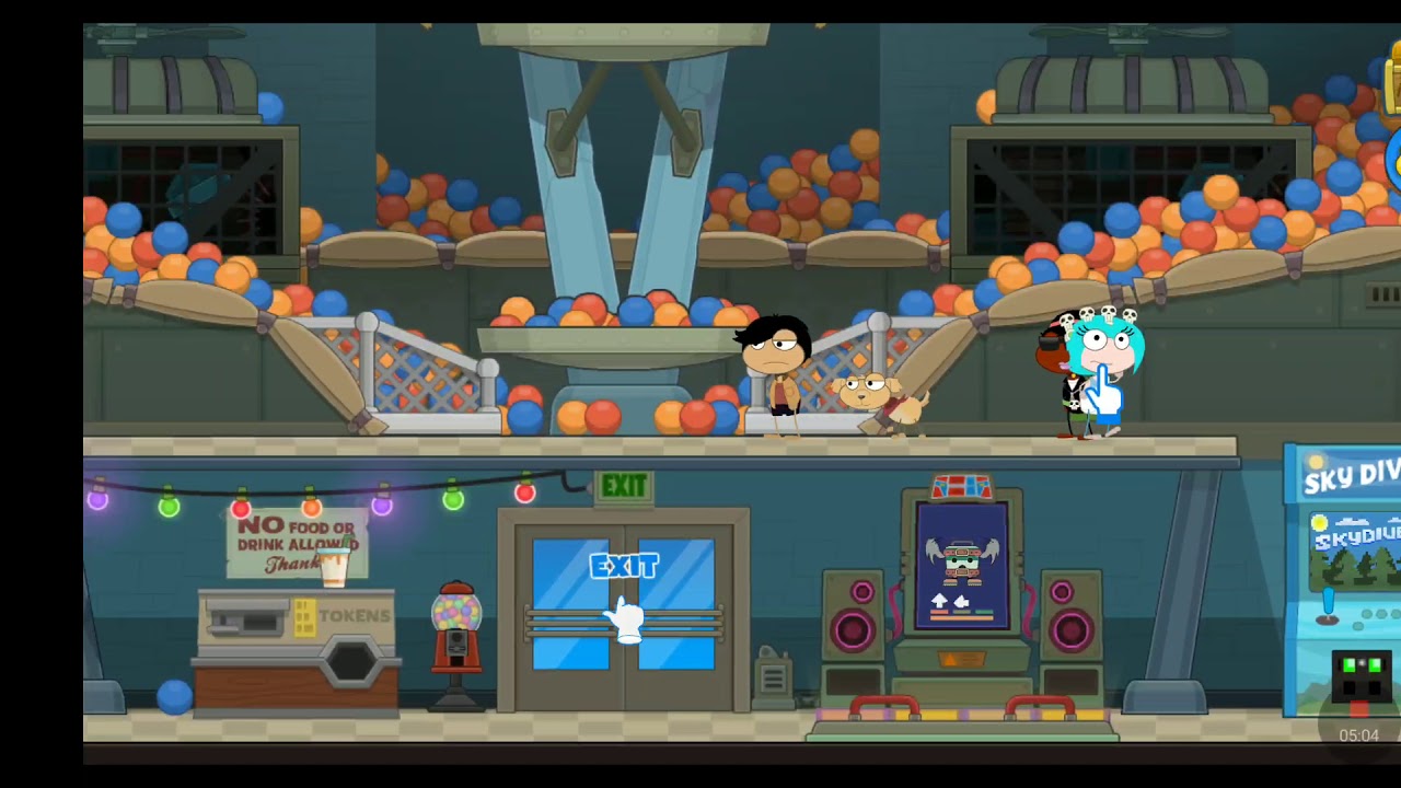 Poptropica- Common Room - Sky Dive Streak. - YouTube