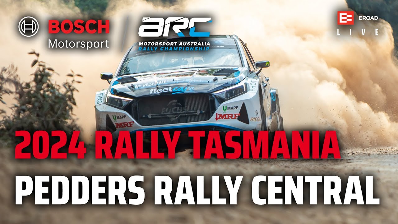 Pedders Rally Central | 2024 Buckby Motors Rally Tasmania - YouTube