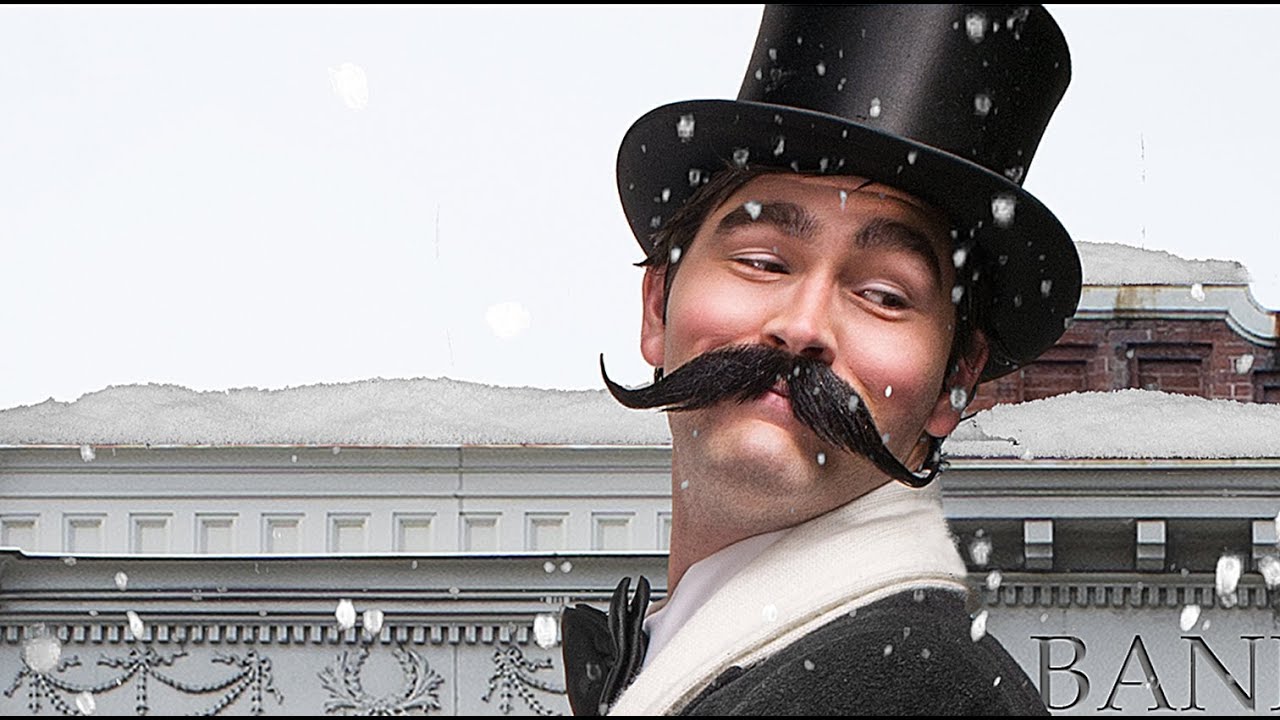 Bryan Niven recreating a 1913 Bank of American Fork Christmas ad! - YouTube