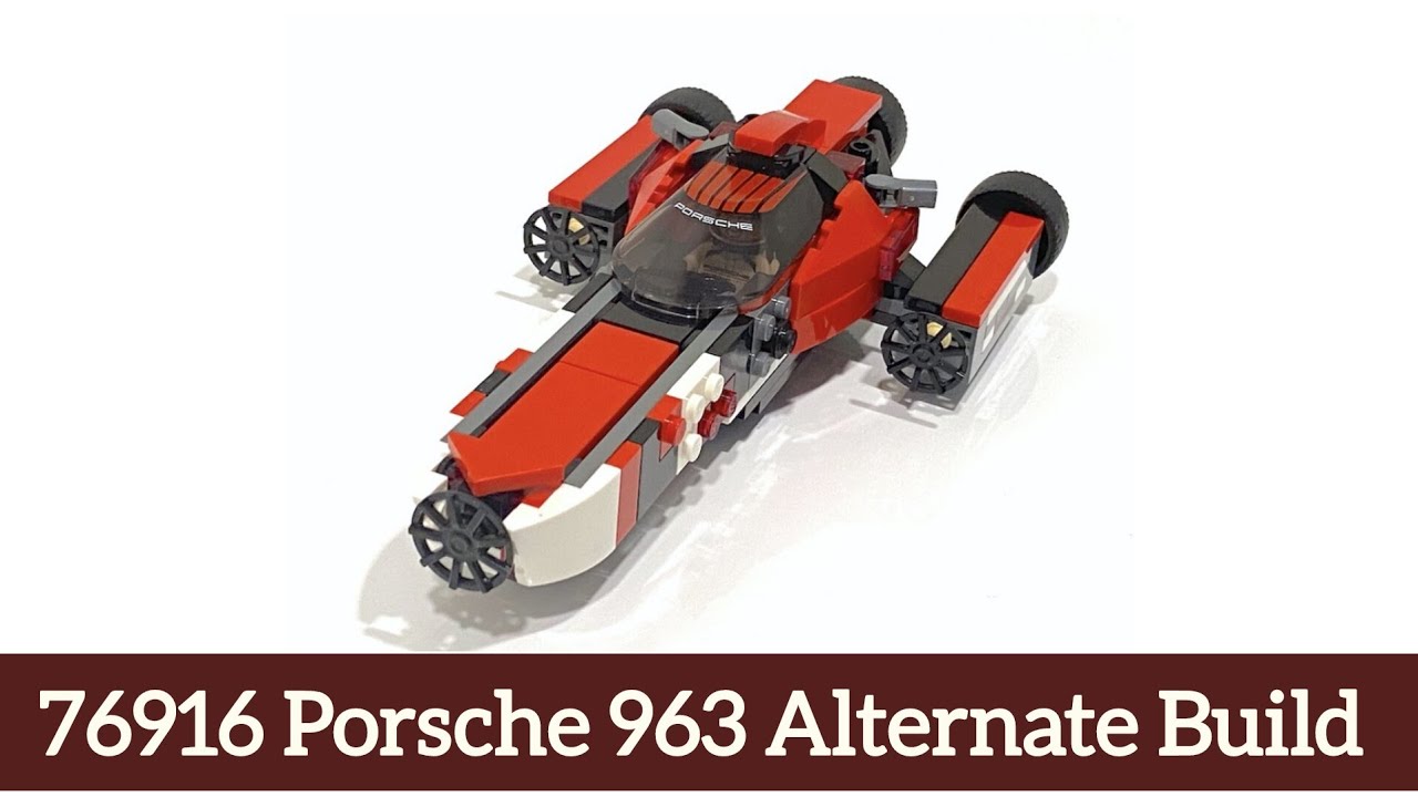 LEGO® 76916 Alternate Build - Porsche 963 - Thrust - YouTube