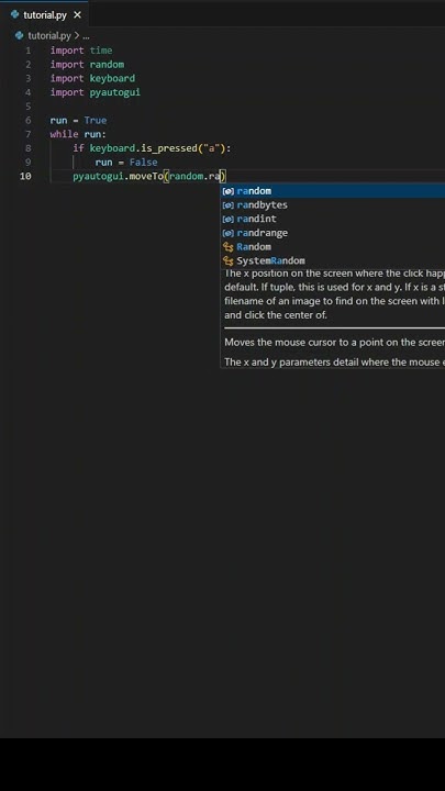 Funny prank virus on mouse with python #coding #python #funny #prank #programming - YouTube