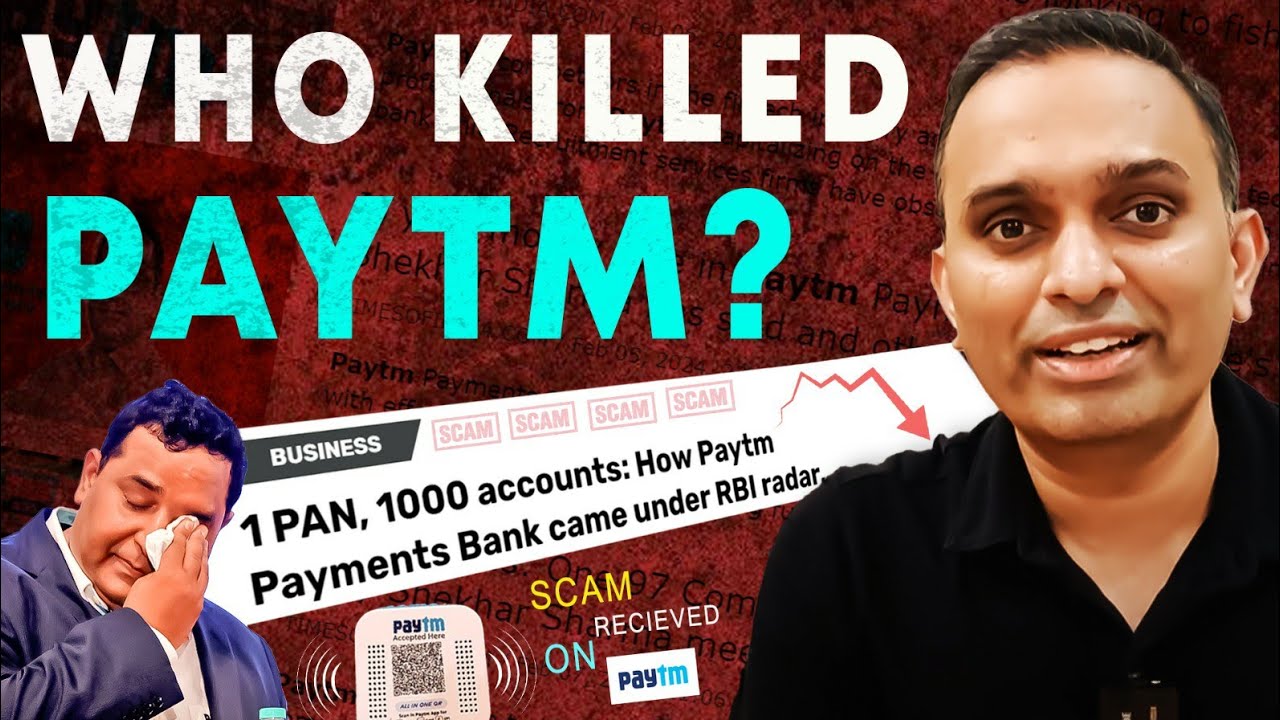 Will Paytm DIE? - RBI vs Paytm Issue Explained | Why RBI Banned Paytm ...