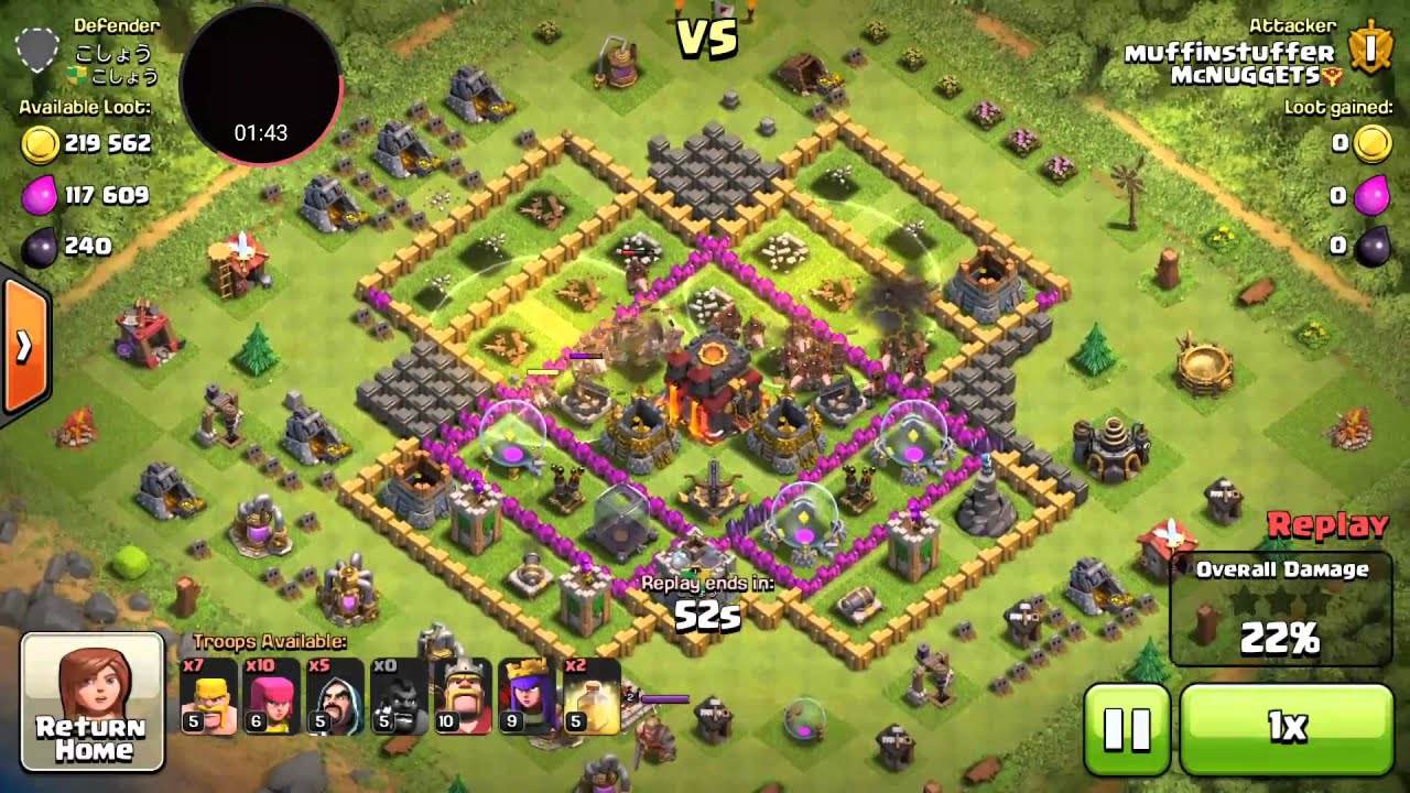 how to attack using hog riders - YouTube