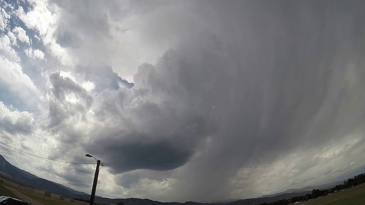 Boulder Thunderstorm Updraft Time-Lapse (07-15-2019) - YouTube
