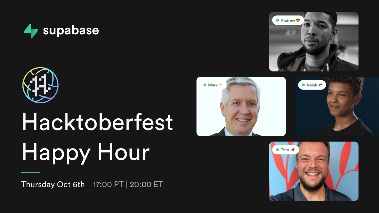 Postgres WASM Contributing To Supabase Hacktoberfest Happy Hour 