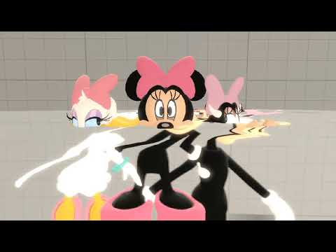 MINNIE MOUSE IS ANNOYING DAISY DUCK AND CLARABELLE COW WITH HER FARTS
