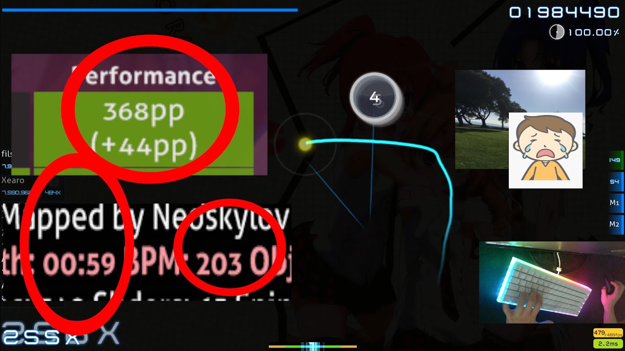 [OSU game] 300 performance map, it is easy - YouTube