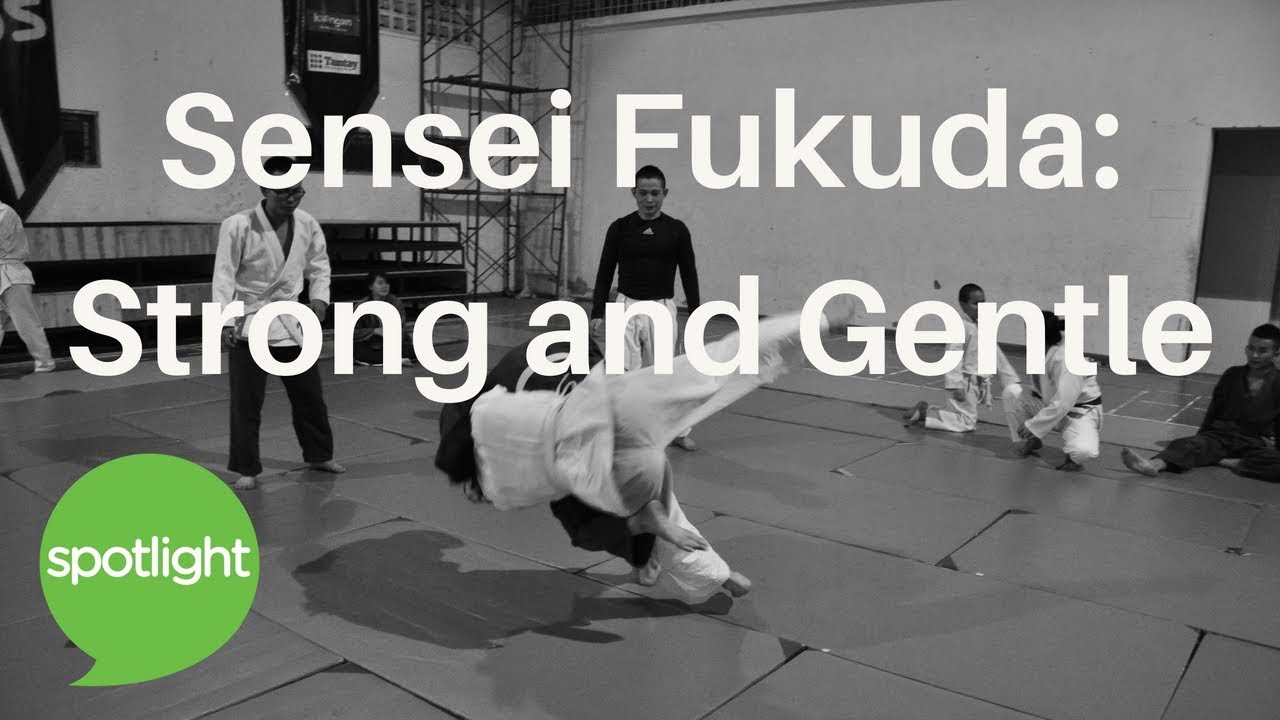 Sensei Fukuda: Strong and Gentle | practice English with Spotlight ...