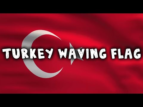 🇹🇷 Turkey Country Flag Animation | Full HD | 10 Hours - YouTube
