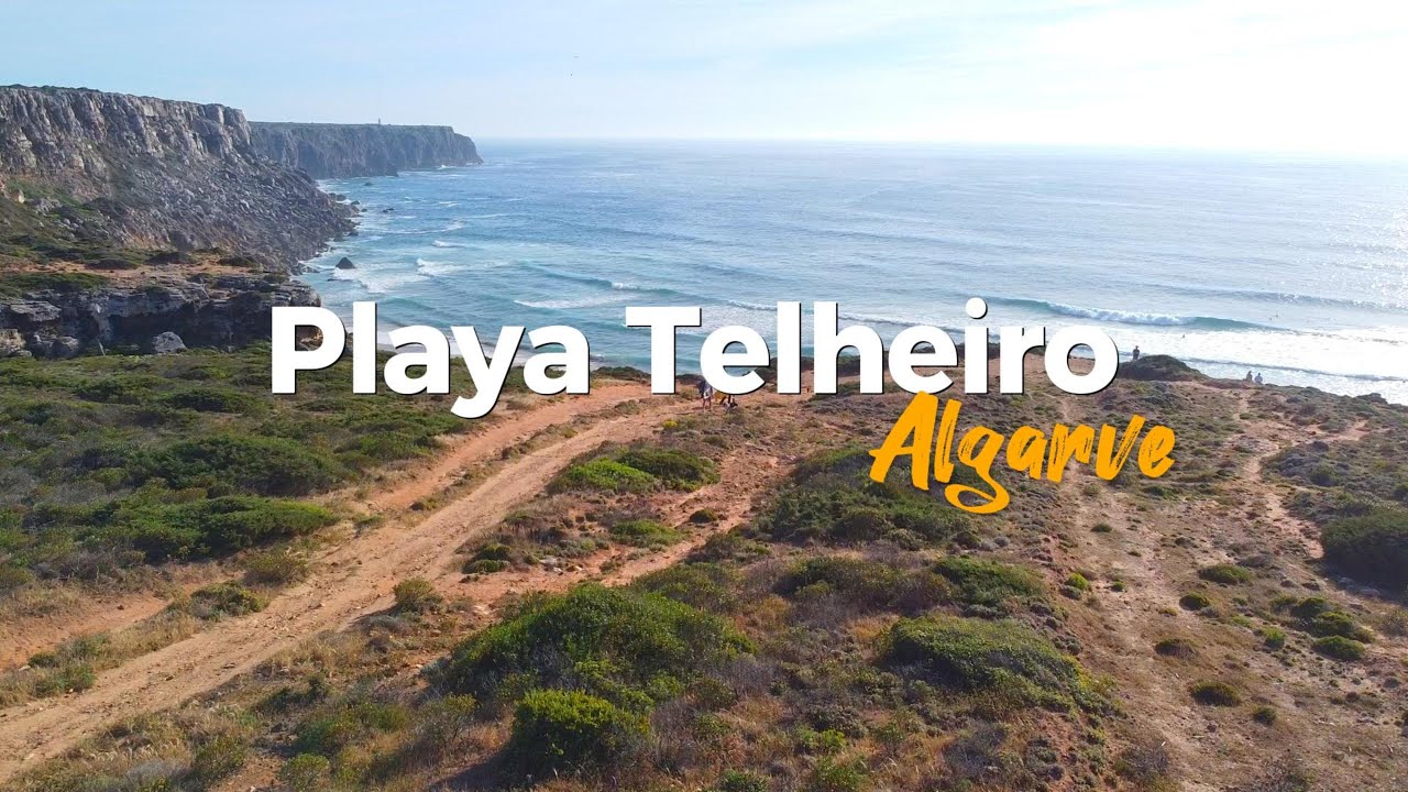 Playa Telheiro ( Algarve) en 1 minuto, 4K - YouTube