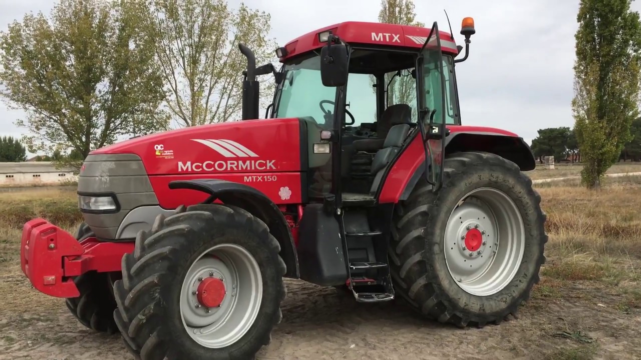 McCormick MTX 150 - Technical data information - YouTube